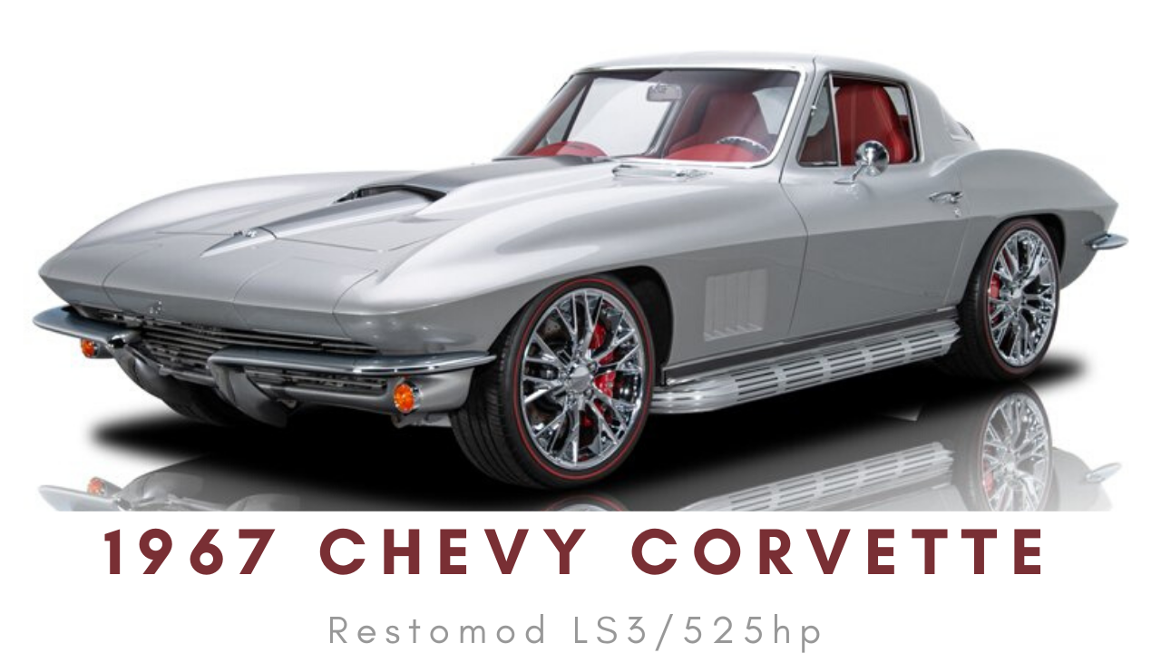 1967 Chevrolet Corvette Coupe Restomod LS3/525hp